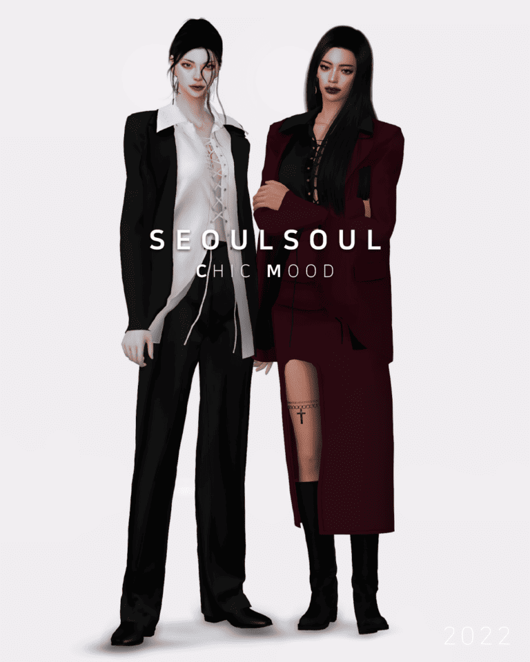 45+ Gorgeous Sims 4 Female Suit CC Must-Haves For Your Sim