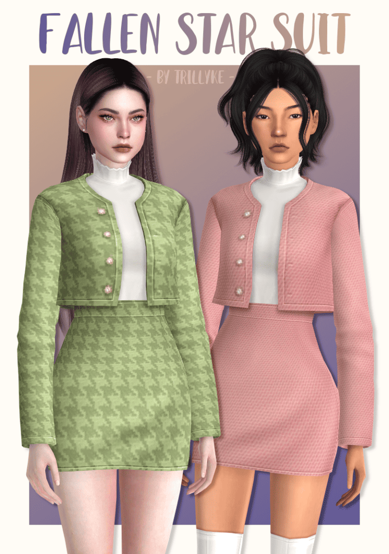 45+ Gorgeous Sims 4 Female Suit CC Must-Haves For Your Sim