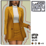 45+ Gorgeous Sims 4 Female Suit CC Must-Haves For Your Sim