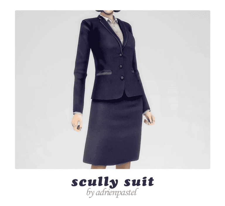45+ Gorgeous Sims 4 Female Suit CC Must-Haves For Your Sim