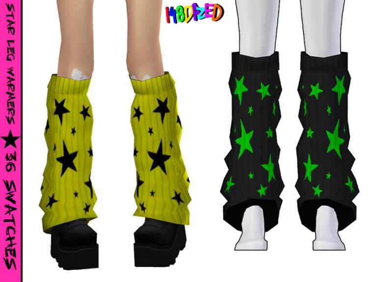 21+ Trendy Leg Warmers Sims 4 CC (The Ultimate List)