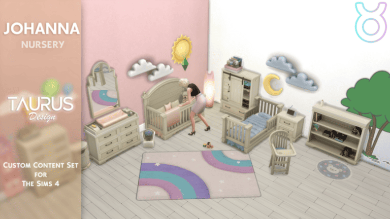 33+ Cute Sims 4 Infant Furniture CC for the Perfect Nursery