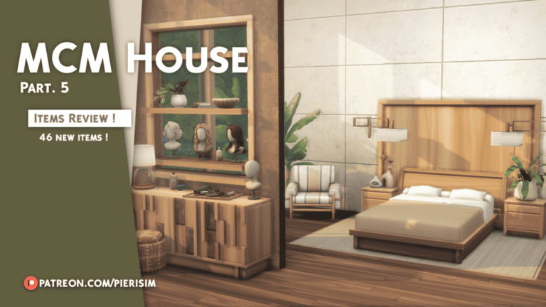 33 Elegant Sims 4 Modern Furniture CC Packs for Stylish Homes