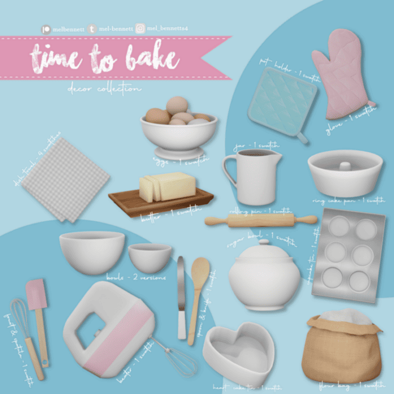 31+ Favorite Sims 4 Kitchen CC Sets for Heartwarming Meals