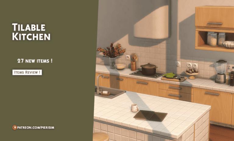 31+ Favorite Sims 4 Kitchen CC Sets for Heartwarming Meals