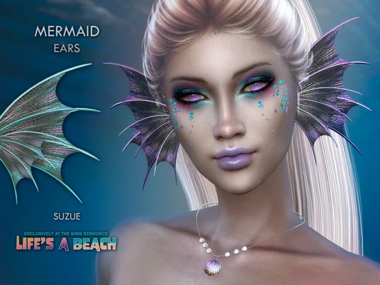 35 Sims 4 Mermaid CC for a Magical Underwater Adventure