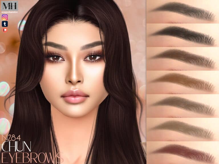 31+ Ultimate Sims 4 Eyebrows CC Collection (Free Downloads)
