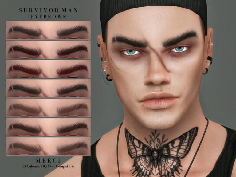 27 Stormy Sims 4 Male Eyebrows CC for Brows on Fleek