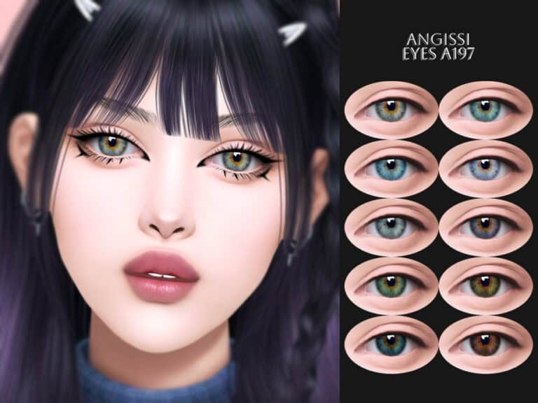 Cuteness Overload: 29+ Best Sims 4 Infant Eyes CC for Your Babies